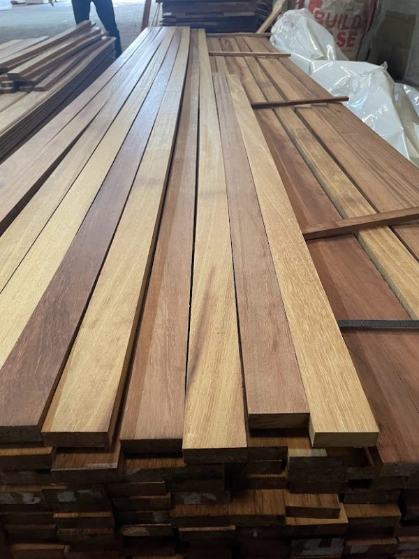 Iroko Fencing elements Premium Grade Battens Slats | Buy Now