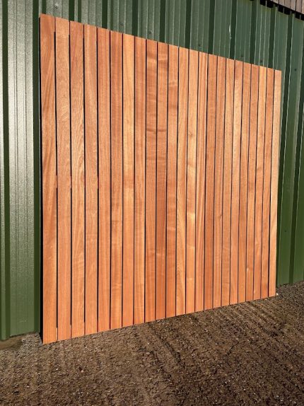 Sapele Fencing | Solid Wood Fencing | Shop Now