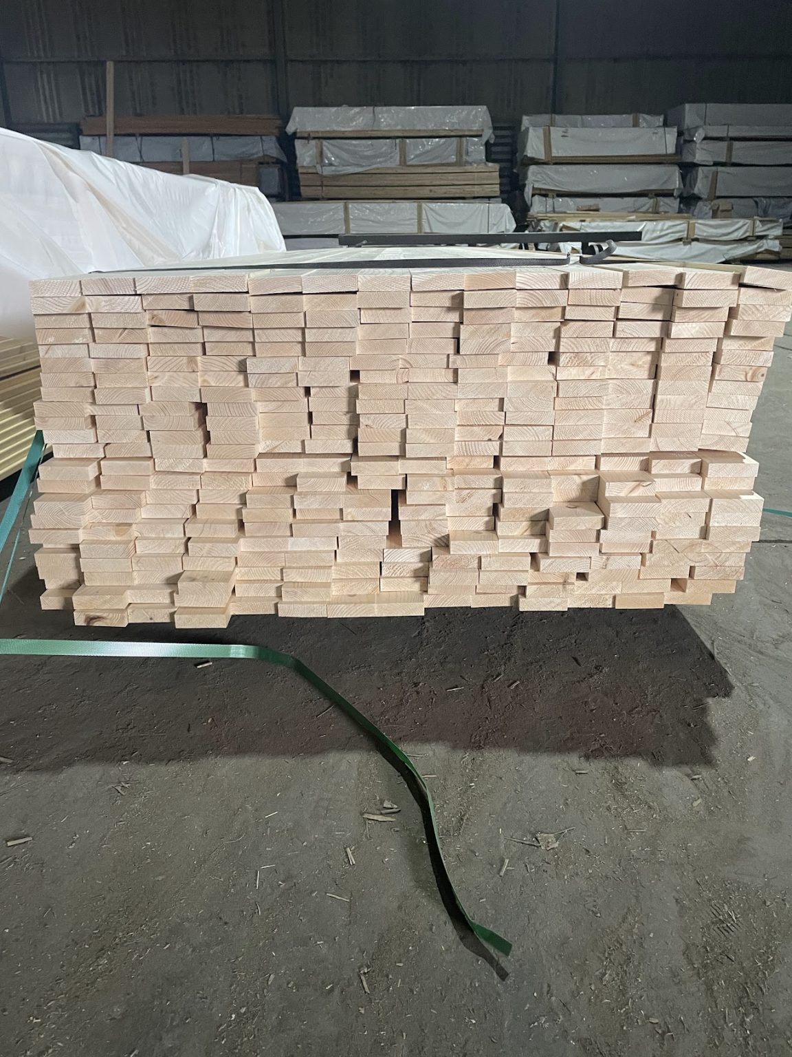 Scandinavian Spruce Slatted Fence elements