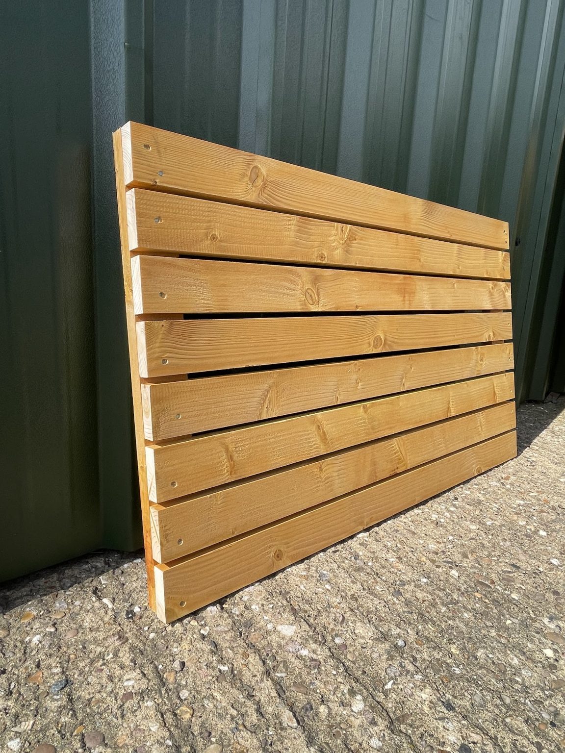 Scandinavian Spruce Treated Fencing slats Solid Wood Fencing